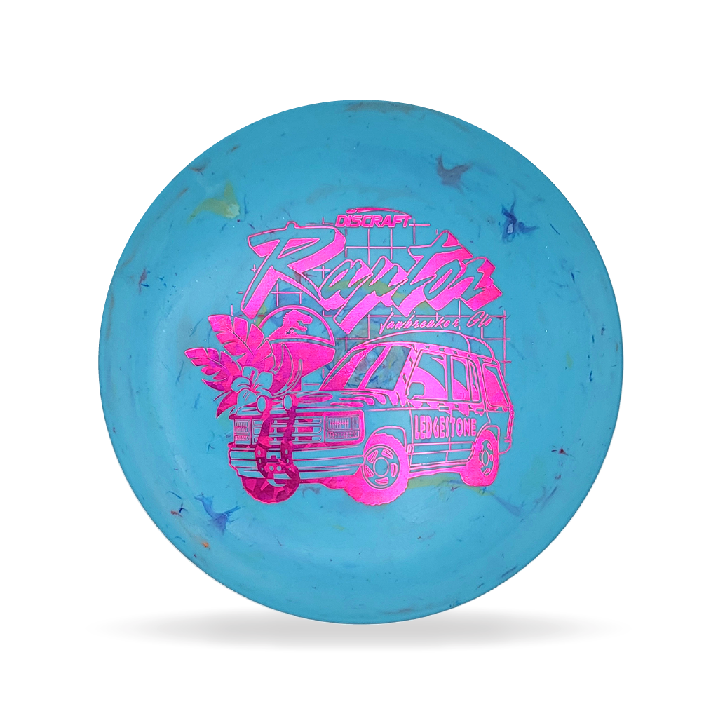 Discraft - 2024 Ledgestone - Jawbreaker Glo Raptor – Disc Golf Pro Tour
