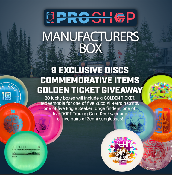 2025 DGPT Manufacturer's Box – Disc Golf Pro Tour