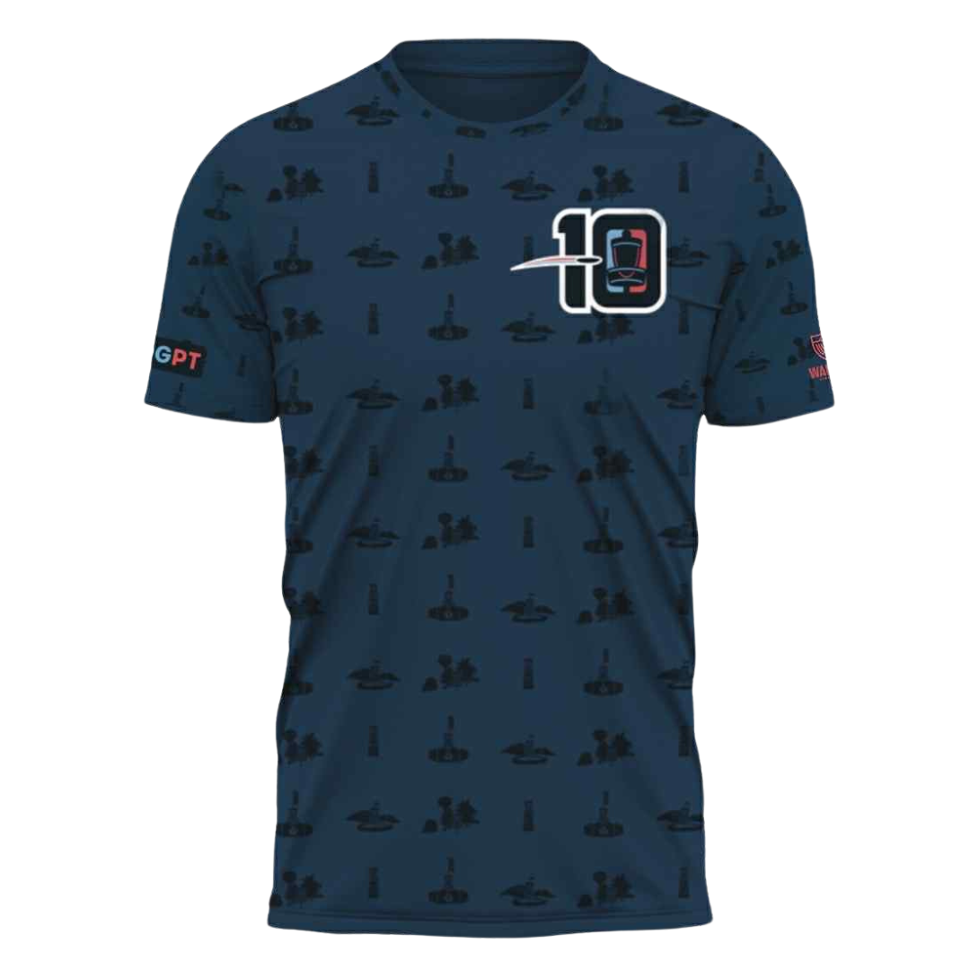 Men's Navy Hole Icon - DGPT Jersey – Disc Golf Pro Tour