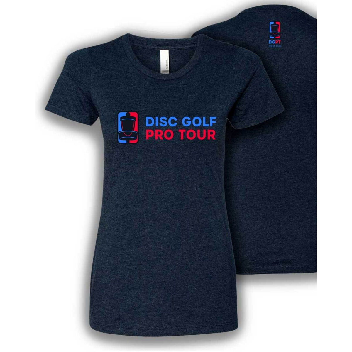 First Run DGPT - Women's Full Logo – Disc Golf Pro Tour
