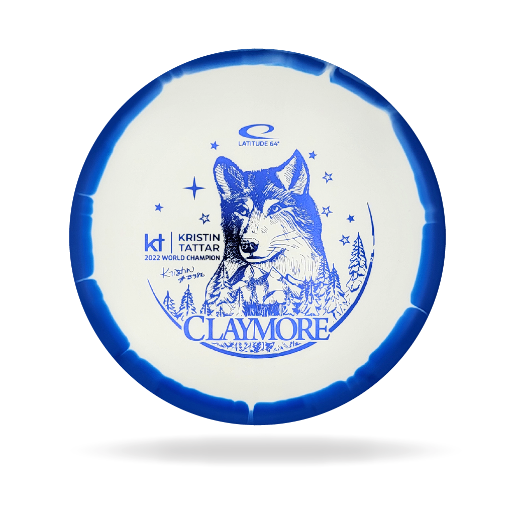 Latitude 64 - Kristin Tattar 2022 World Champ - Gold Orbit Claymore ...