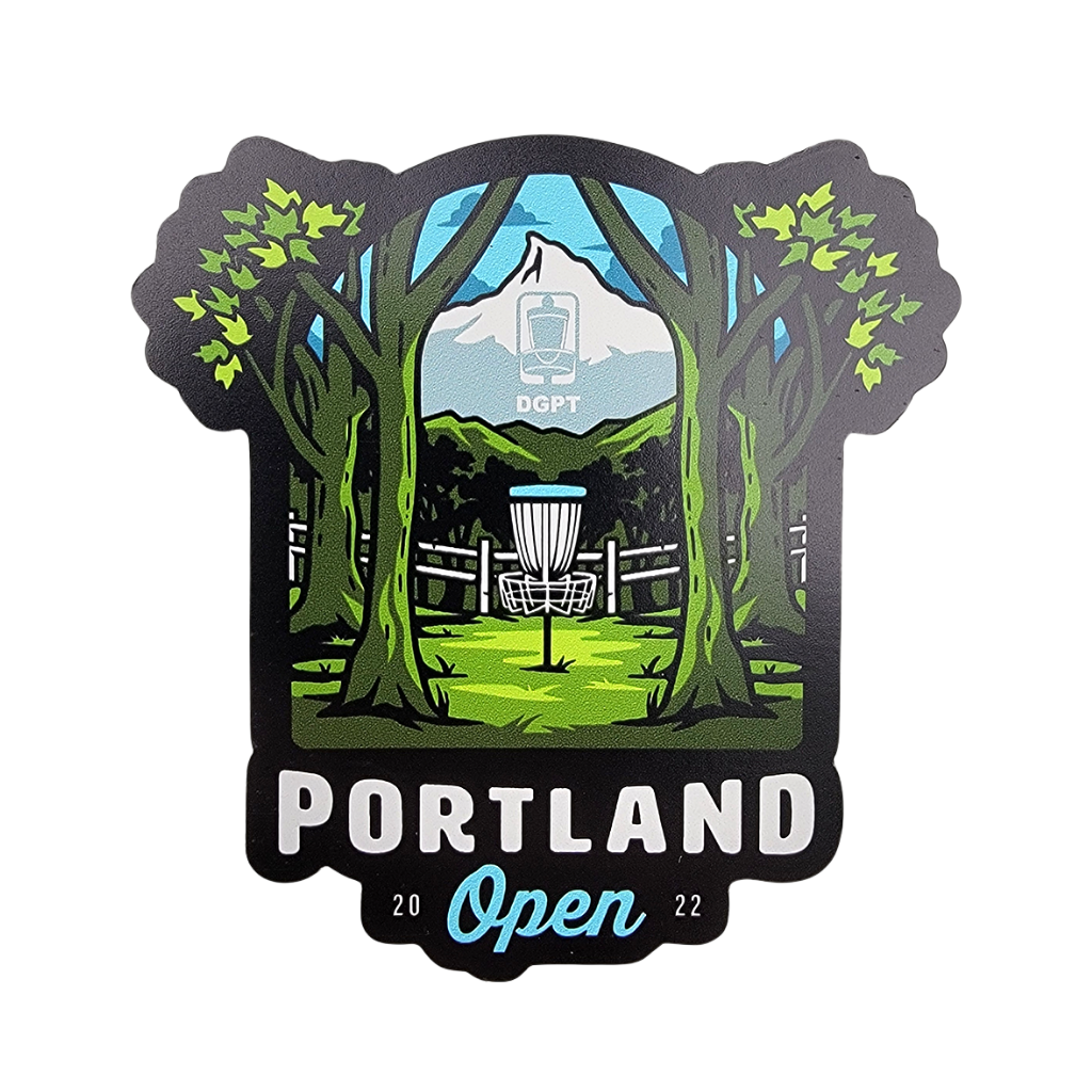 2022 Portland Open Commemorative Magnet – Disc Golf Pro Tour